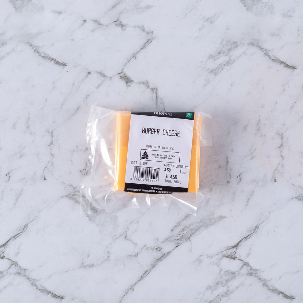 Burger Cheese Slices | The Butcher Shoppe Brisbane