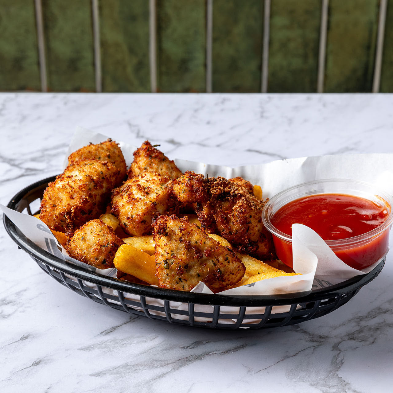 Chicken nuggets & chips | Gluten Free kids meal in Brisbane