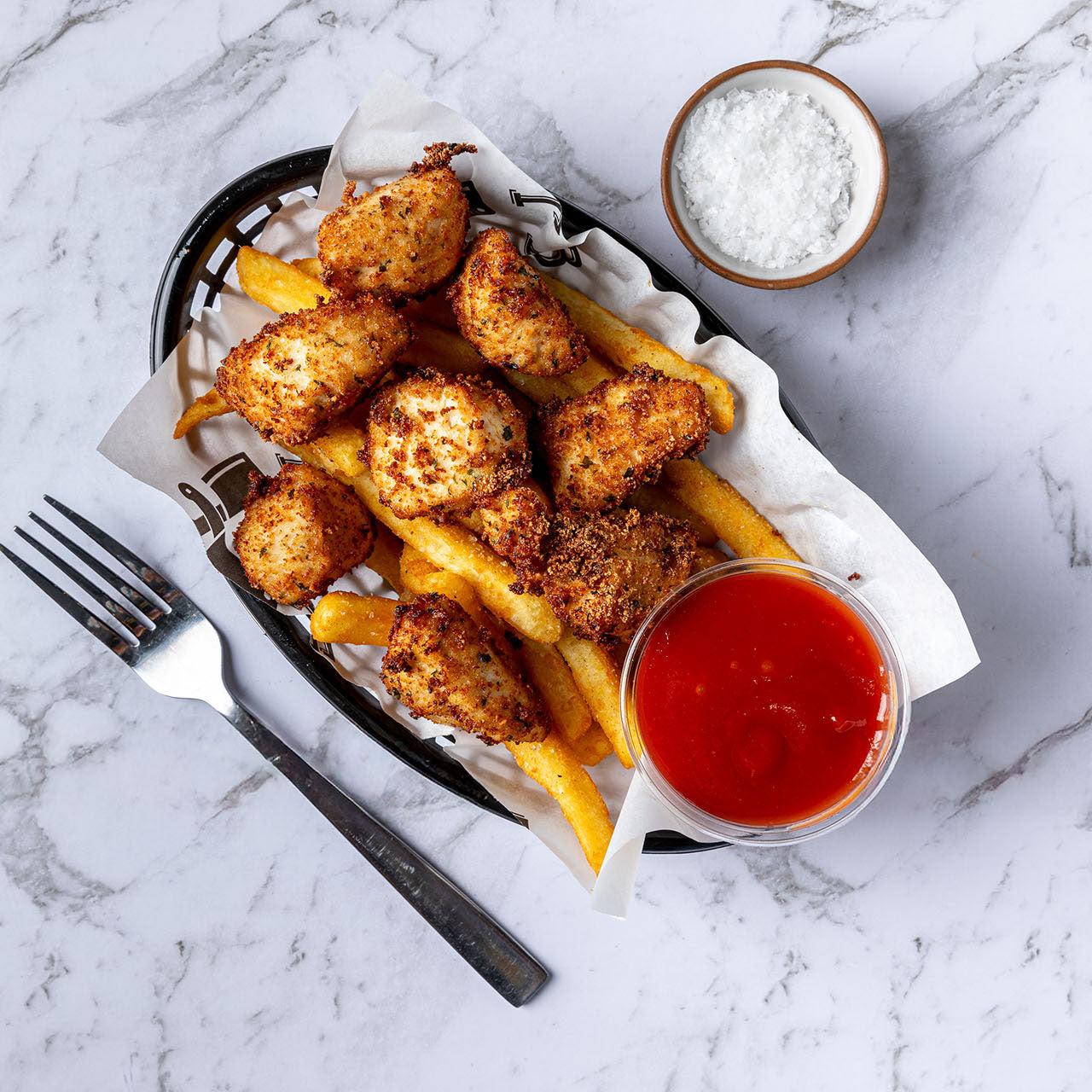Chicken nuggets & chips | Gluten Free kids meal in Brisbane