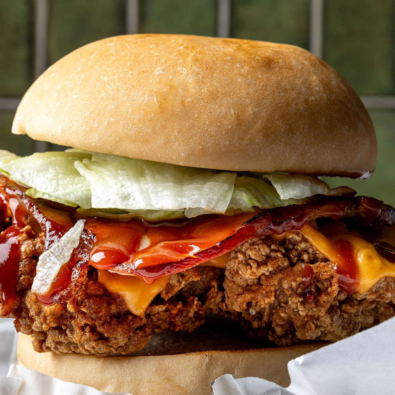 Southern Fried Chicken Burger | The Butcher Shoppe Brisbane