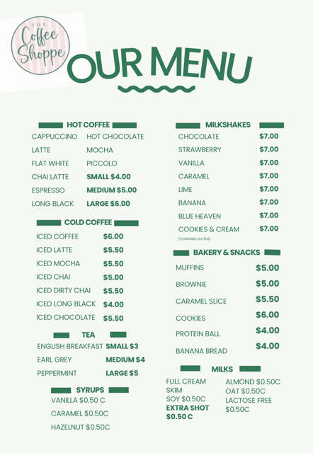 The Coffee Shoppe at The Butcher Shoppe - Cannon Hill